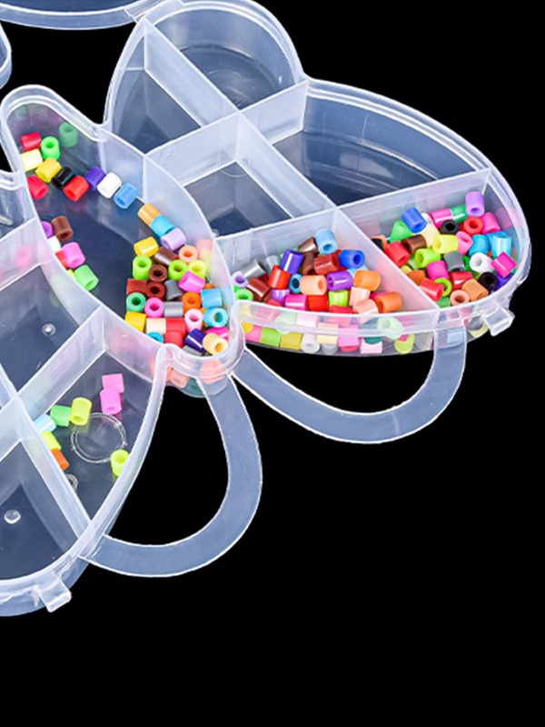 Cartoon Shaped Plastic Storage Box Desktop Organizer Transparent Case ...