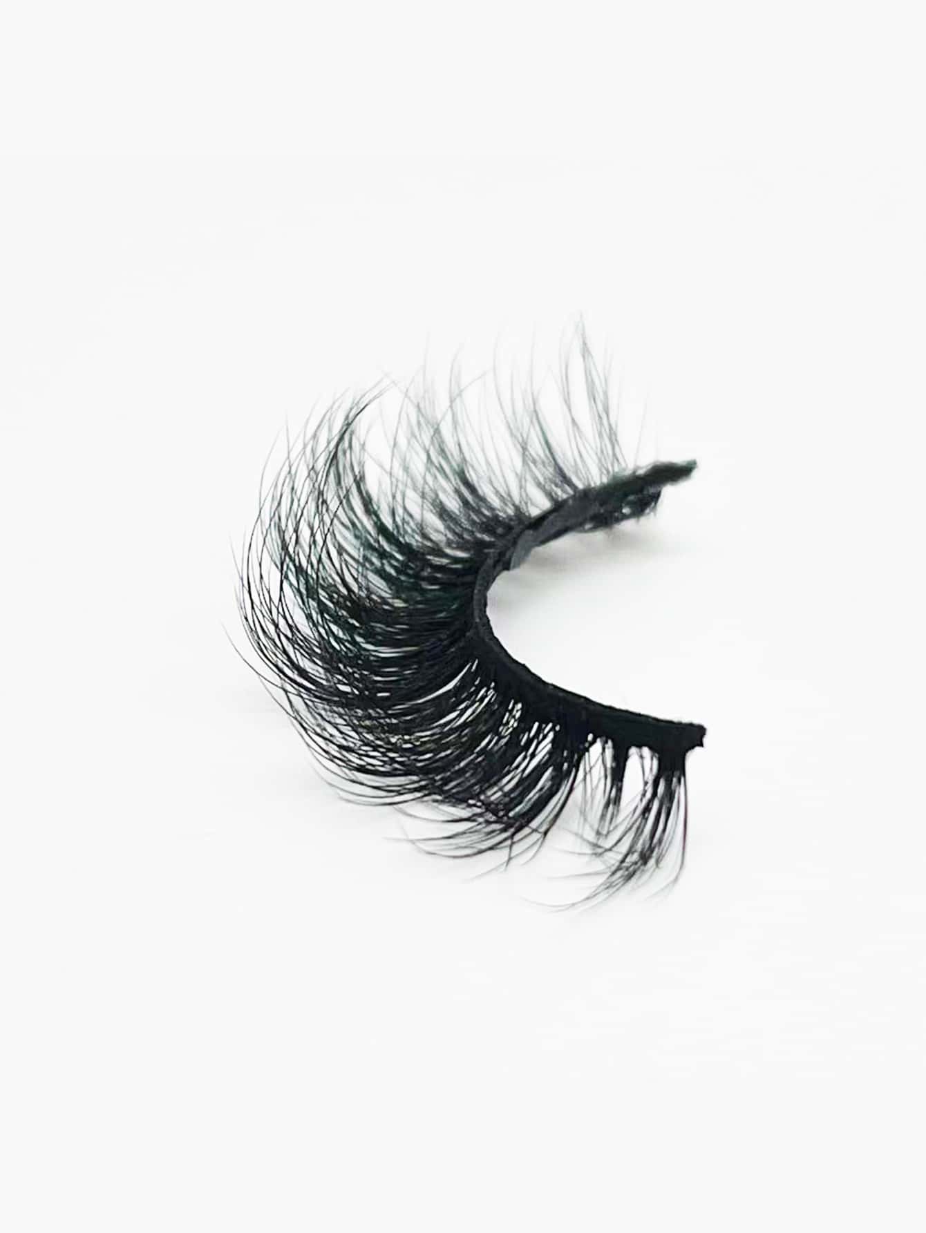 1 Pair/Pack Thick Curly Fluffy Volume False Eyelashes Mink Lashes Cat ...