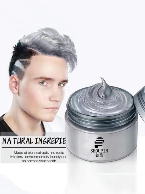 Temporary Hair Color Wax Washable Natural Instant Hair Color Cream Diy Disposable Hair Styling