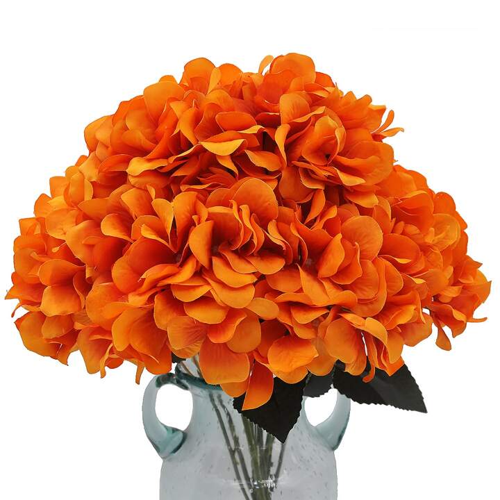Orange Silk Hydrangea