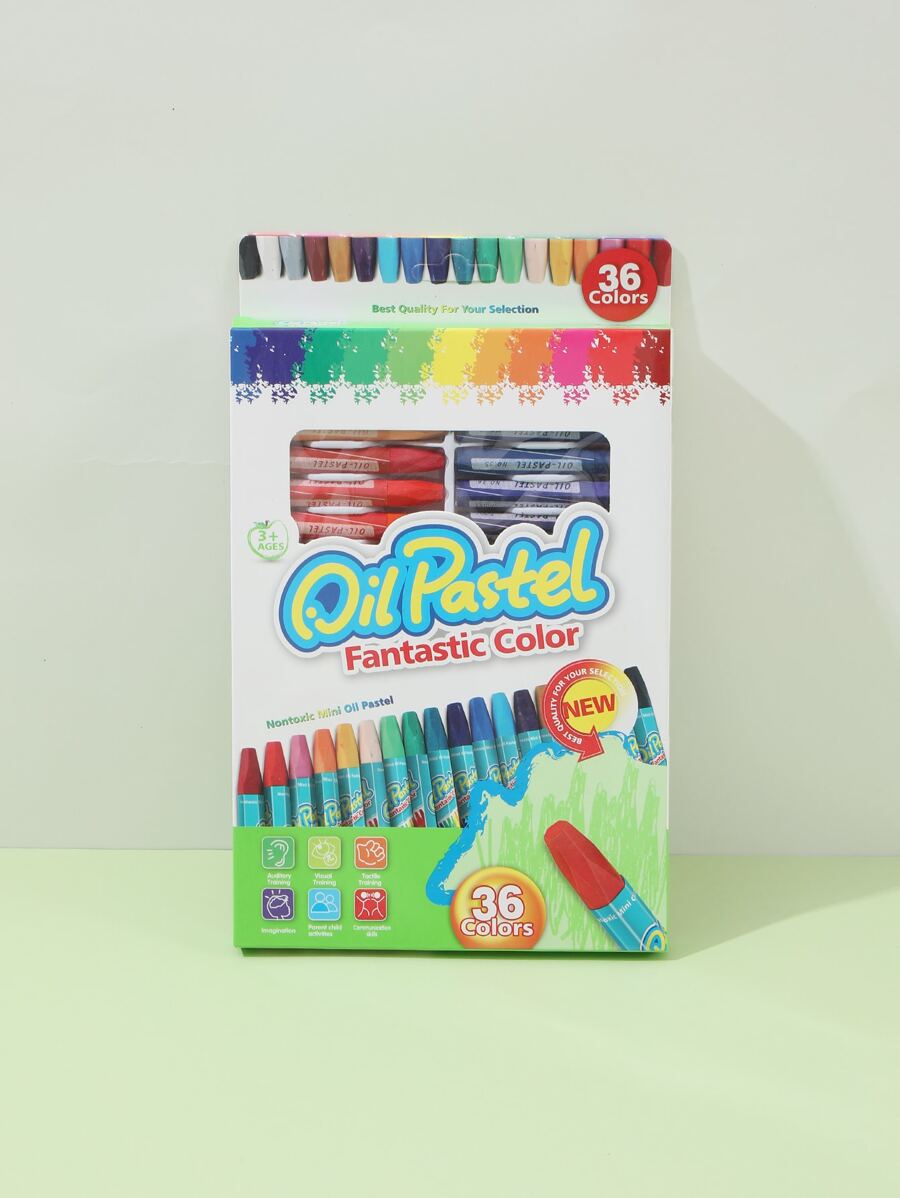 36 Colors Oil Pastel Crayons | SHEIN USA