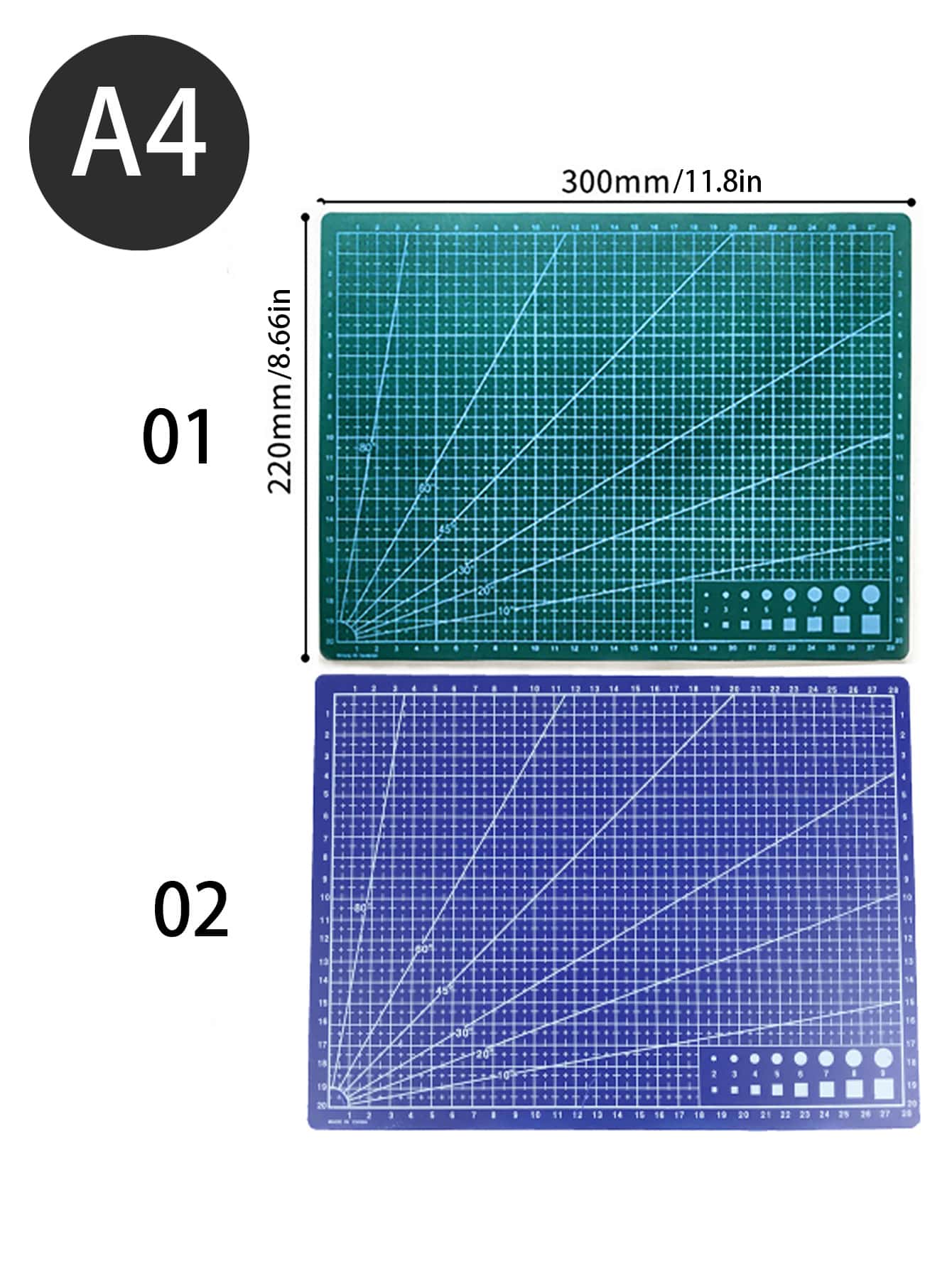 1pc A4 Cutting Mat For Arts & Crafts, Rubber Stamp Carving, Bullet ...