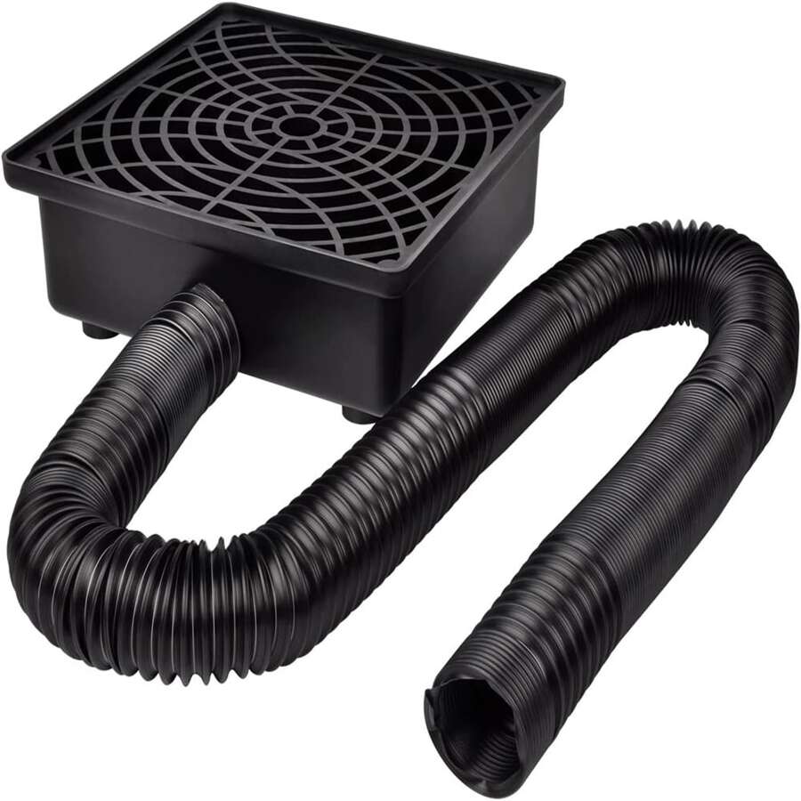 Square Catch Basin Drain Kit, Low Profile Catch Basin Drainage ...