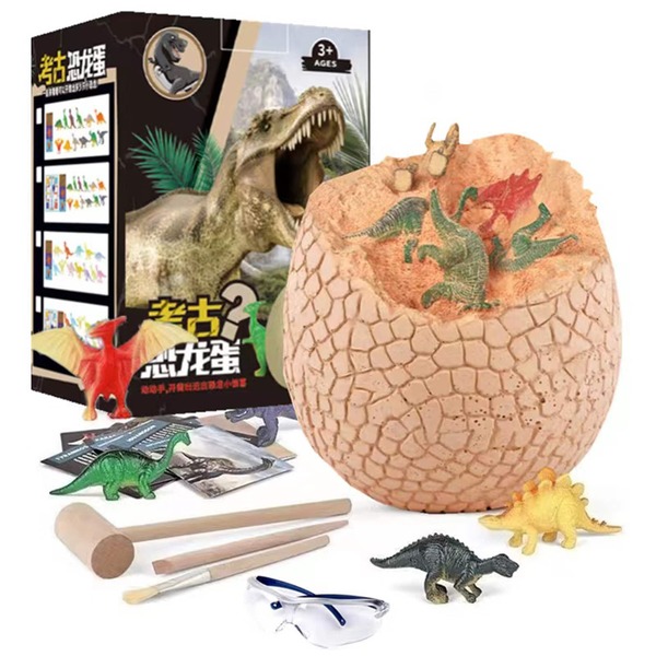 Dinosaur Fossil Digging Toy, Digging Archaeological Excavation Toy For ...