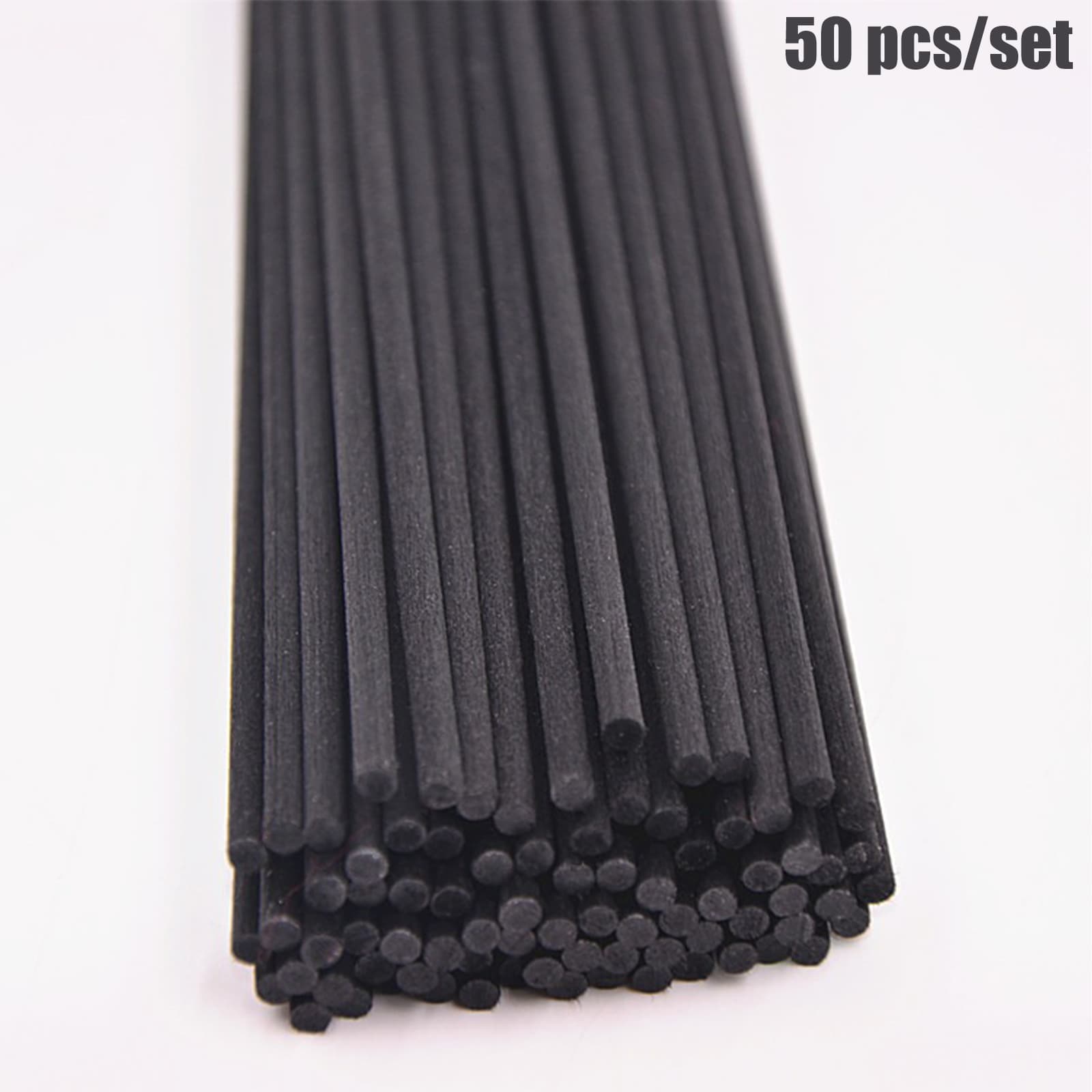50pcs/Set Black Aroma Diffuser Sticks, No Flame Fragrance Diffuser ...