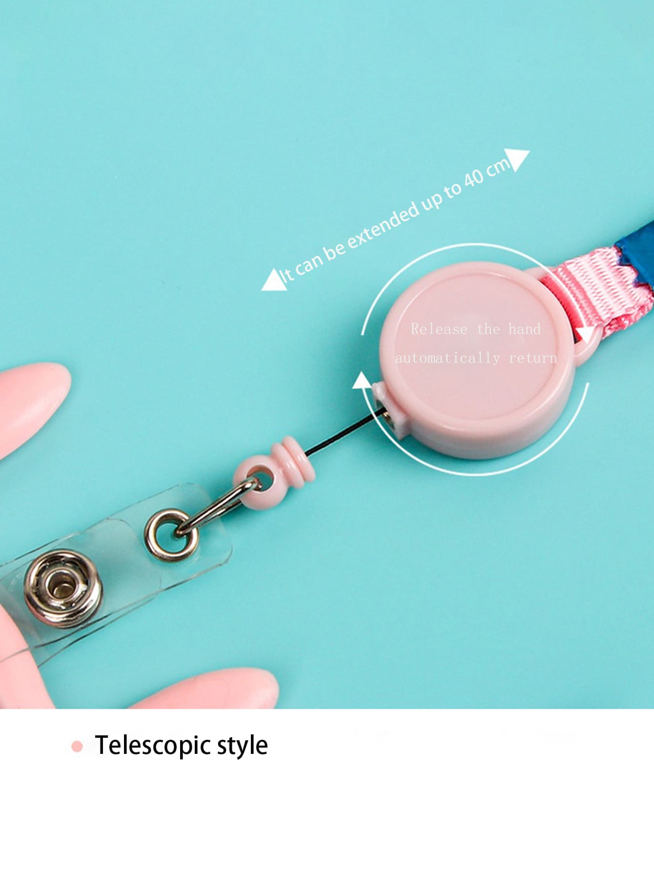 Cute ID Card Sleeve Cartoon Cat Bus Card Case Card Holder Retractable ...