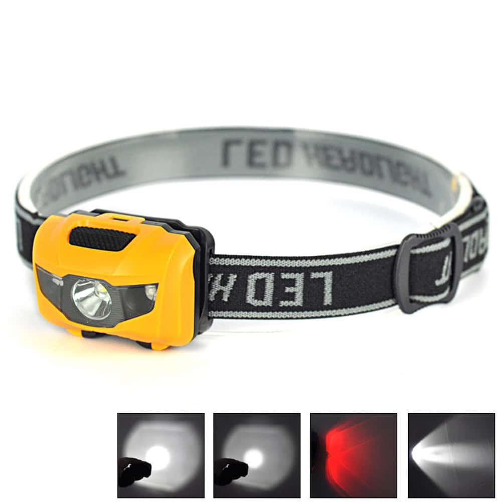 Headlamp,Outdoor Portable Headlamp 170 Degree Wide Range Adjustable ...
