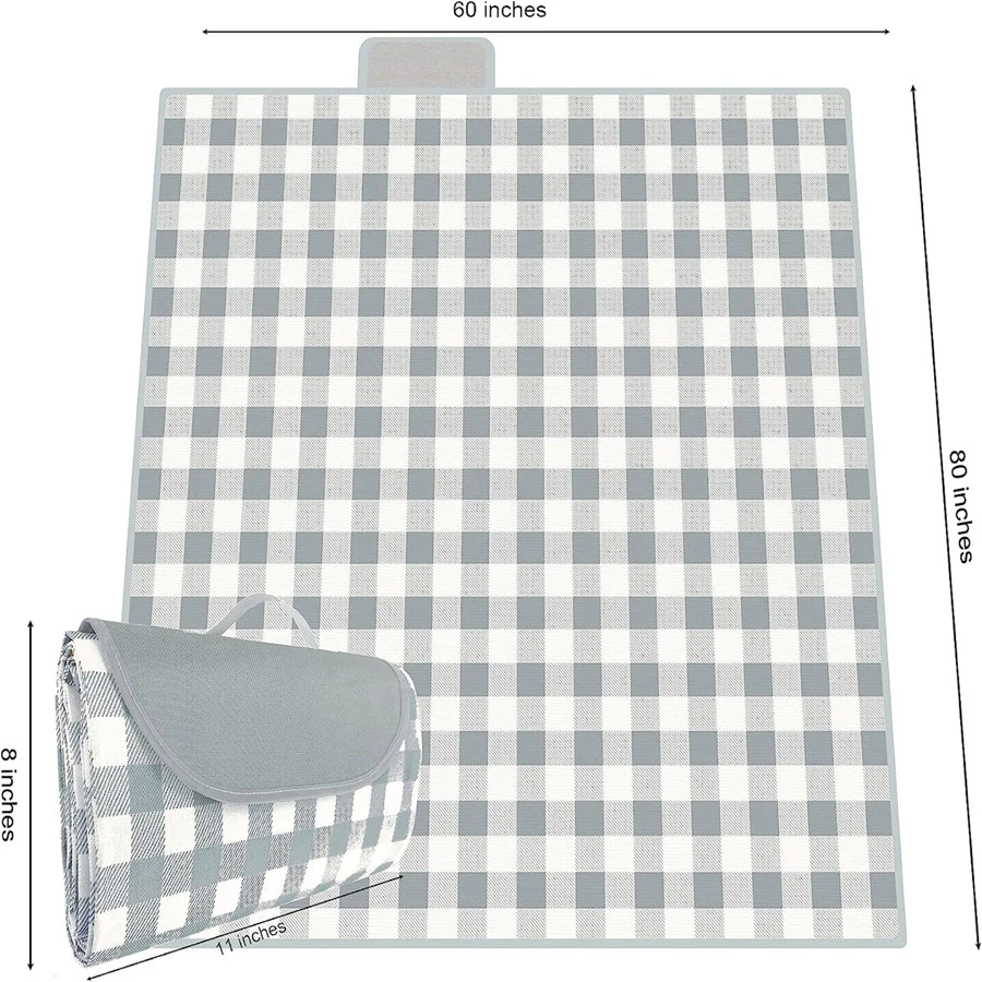 Outdoor Picnic Blanket, Foldable Waterproof Sand Mat, Extra Large ...