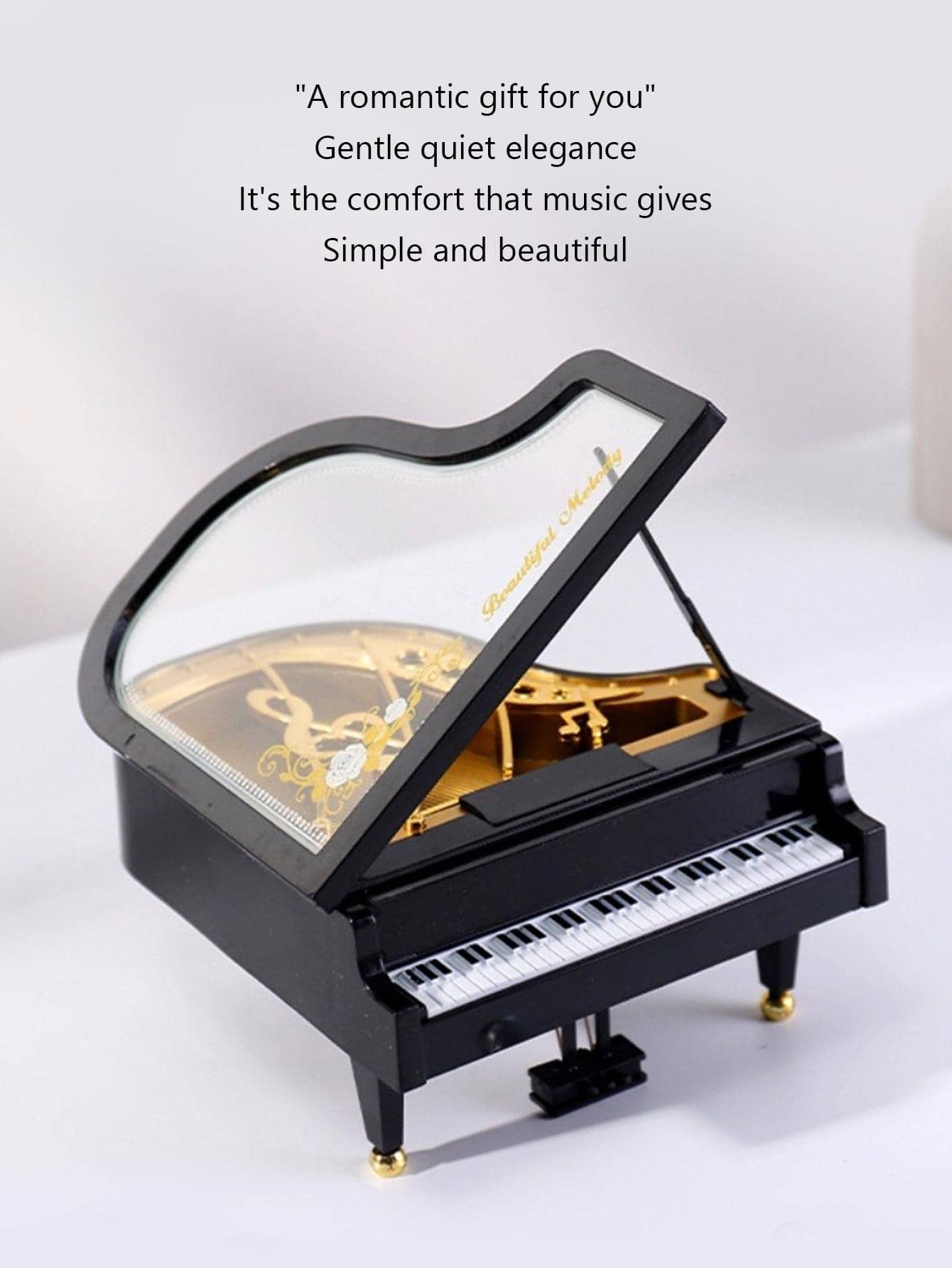 Piano Shaped Music Box For Boys And Girls | SHEIN EUR