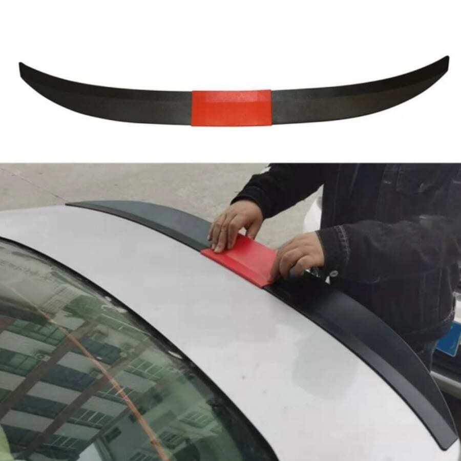 Car Spoiler 3-section Adjustable Universal Rear Spoiler Tail Wing DIY ...
