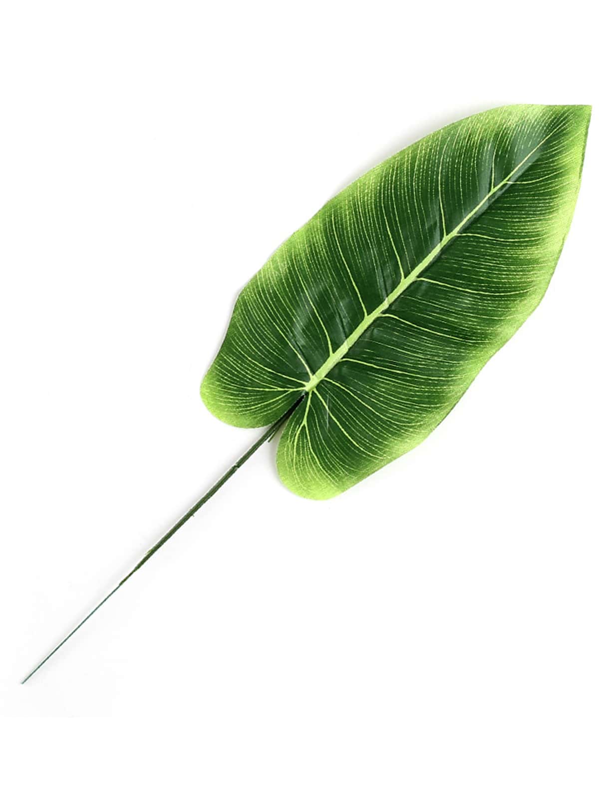20 Pcs Artificial Bird Of Paradise Plants Leaves Faux Banana Leaves ...