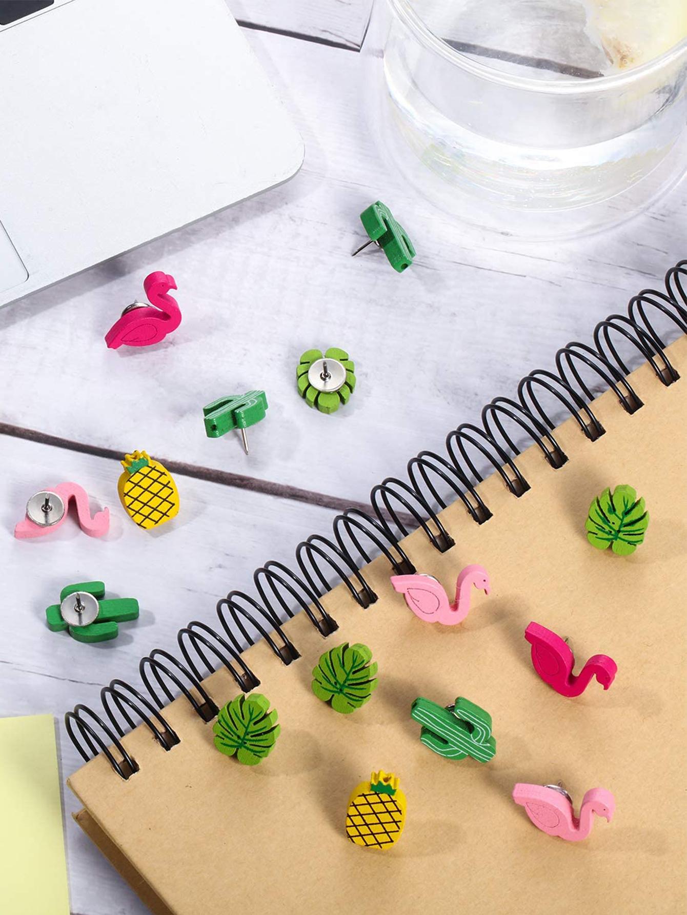 20 piezas Tablero decorativo empuje pines dibujo pines para corcho ...