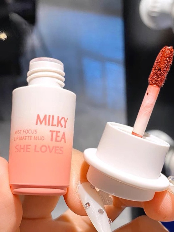 6pz Labial de cafe kawai tinta de labios, labiales, tintas coreanas ...