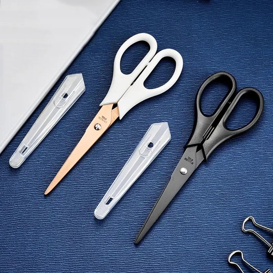 1pc Upgraded And Delicately Packaged Portable Office Detail Scissors ...