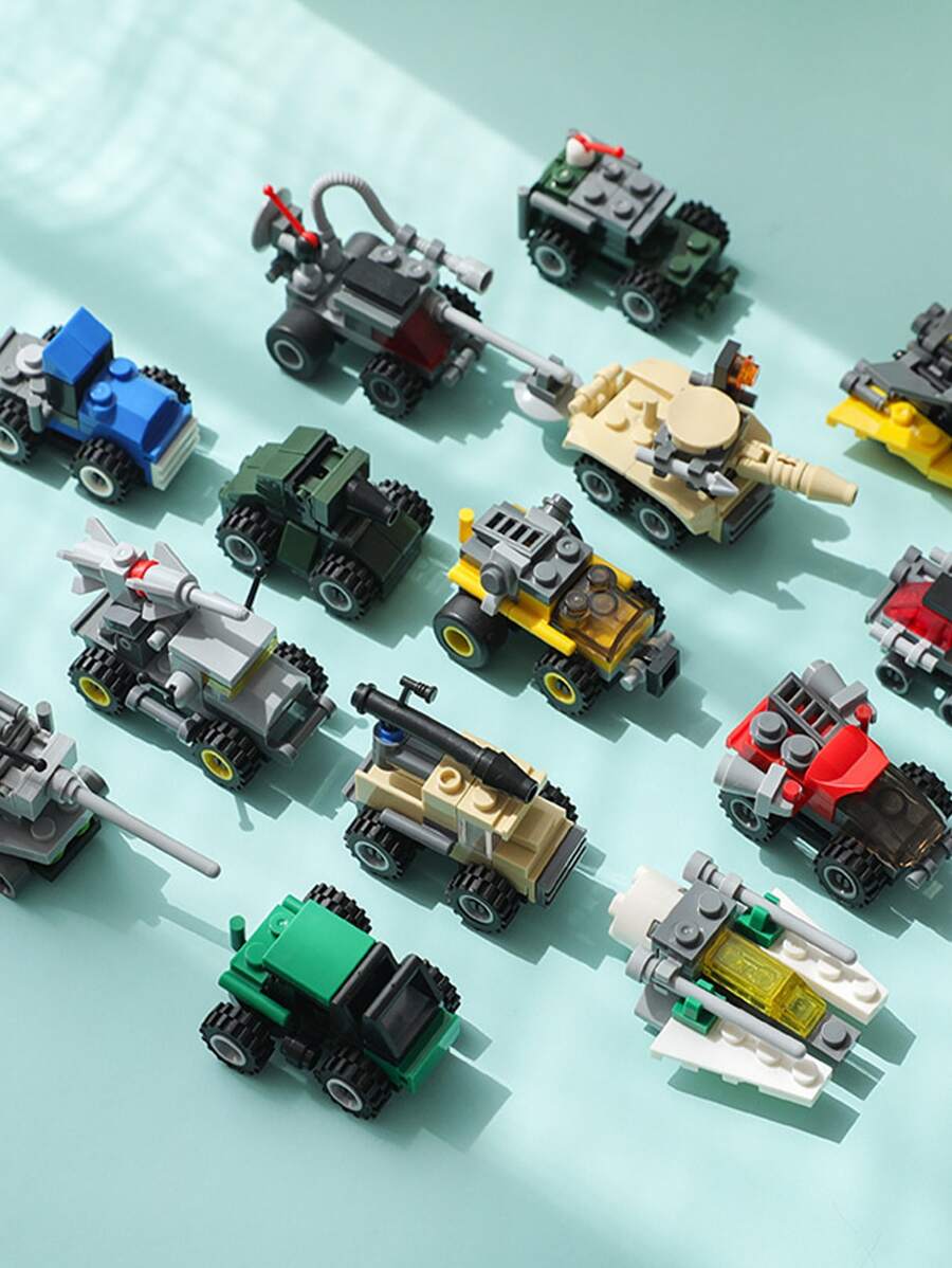 Random Small Building Blocks Toy, Creative Puzzle Educational Toy ...