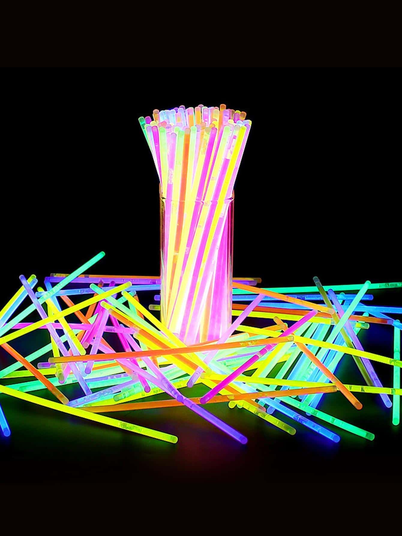 Glow Sticks With Connector Toys, Flashing Light Sticks, Night Light ...