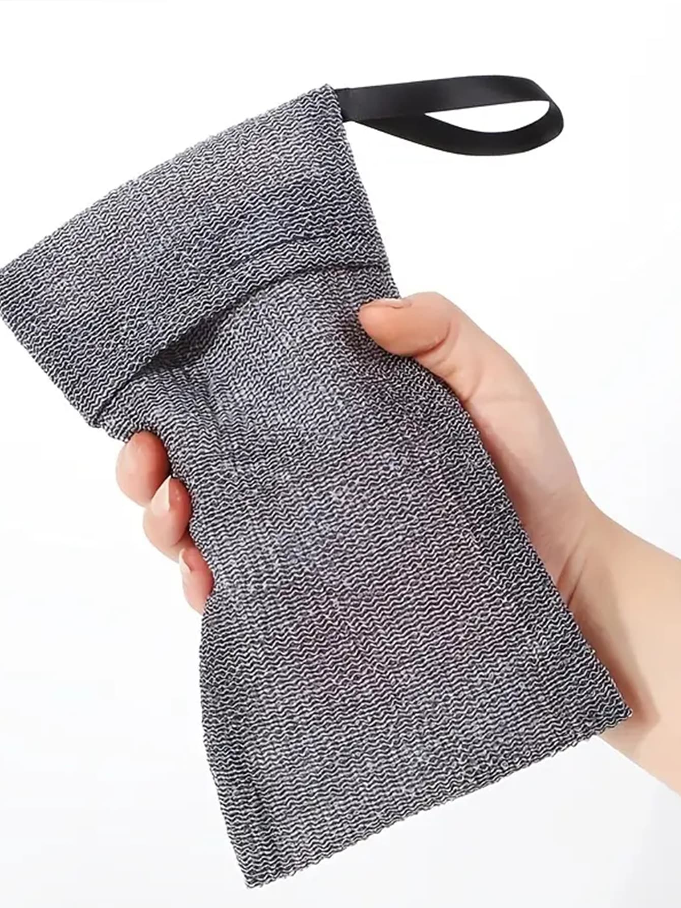 Soap Bag, Shower Scrub, Nylon Exfoliating Bag, Foam Net, Unisex For ...