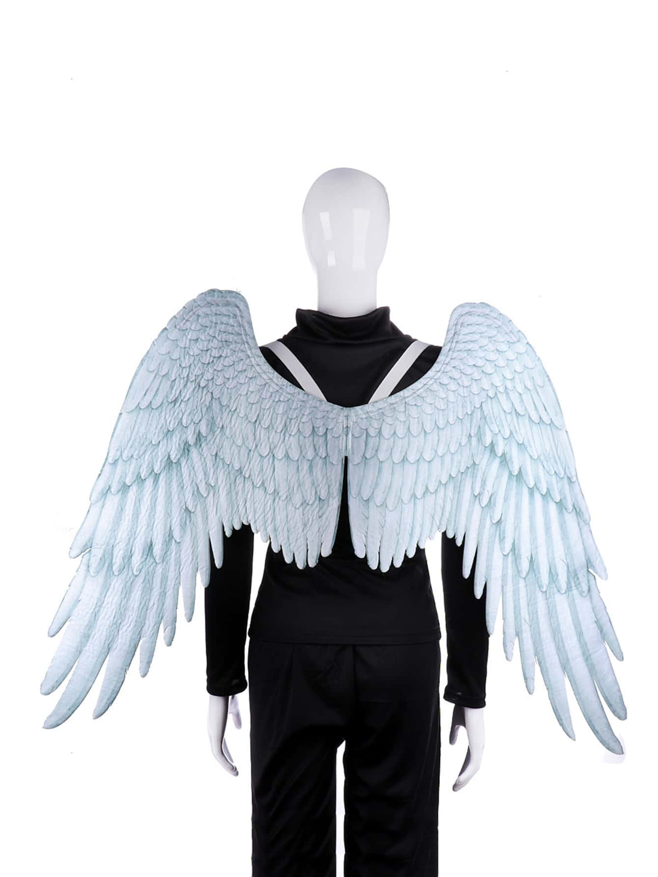 1pc Oversized Black & White Wings Clothing Accessory for Sale Australia ...