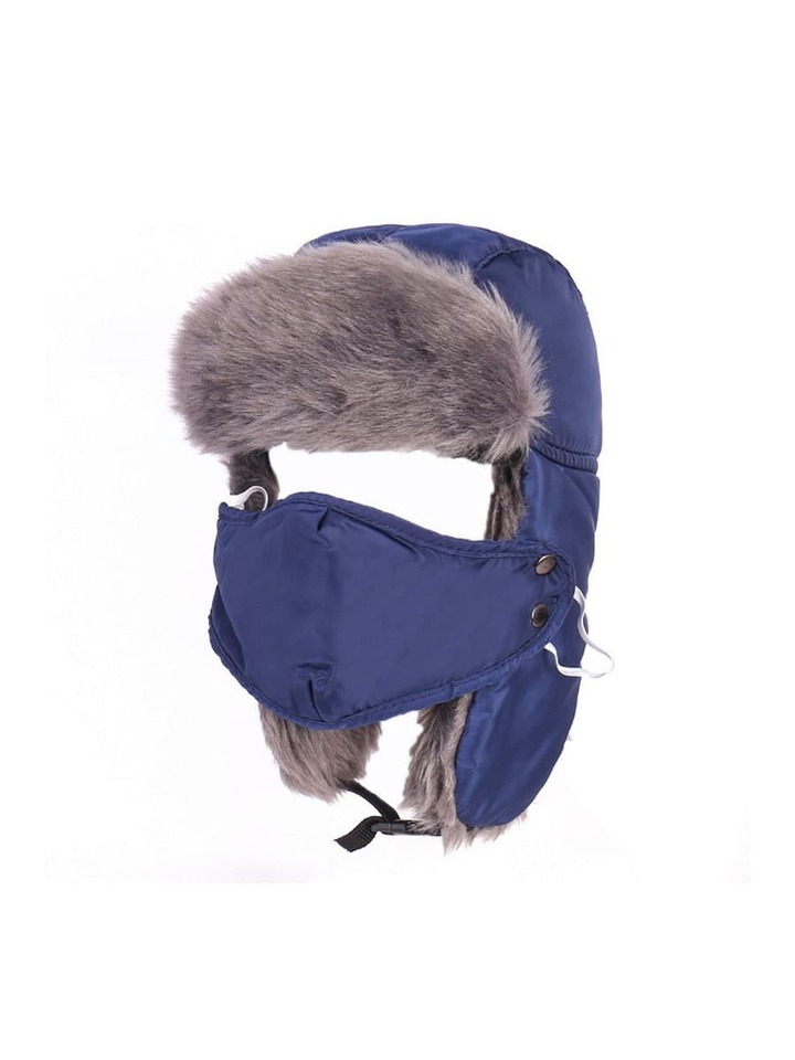 Blue Ski Riding Hat | SHEIN UK