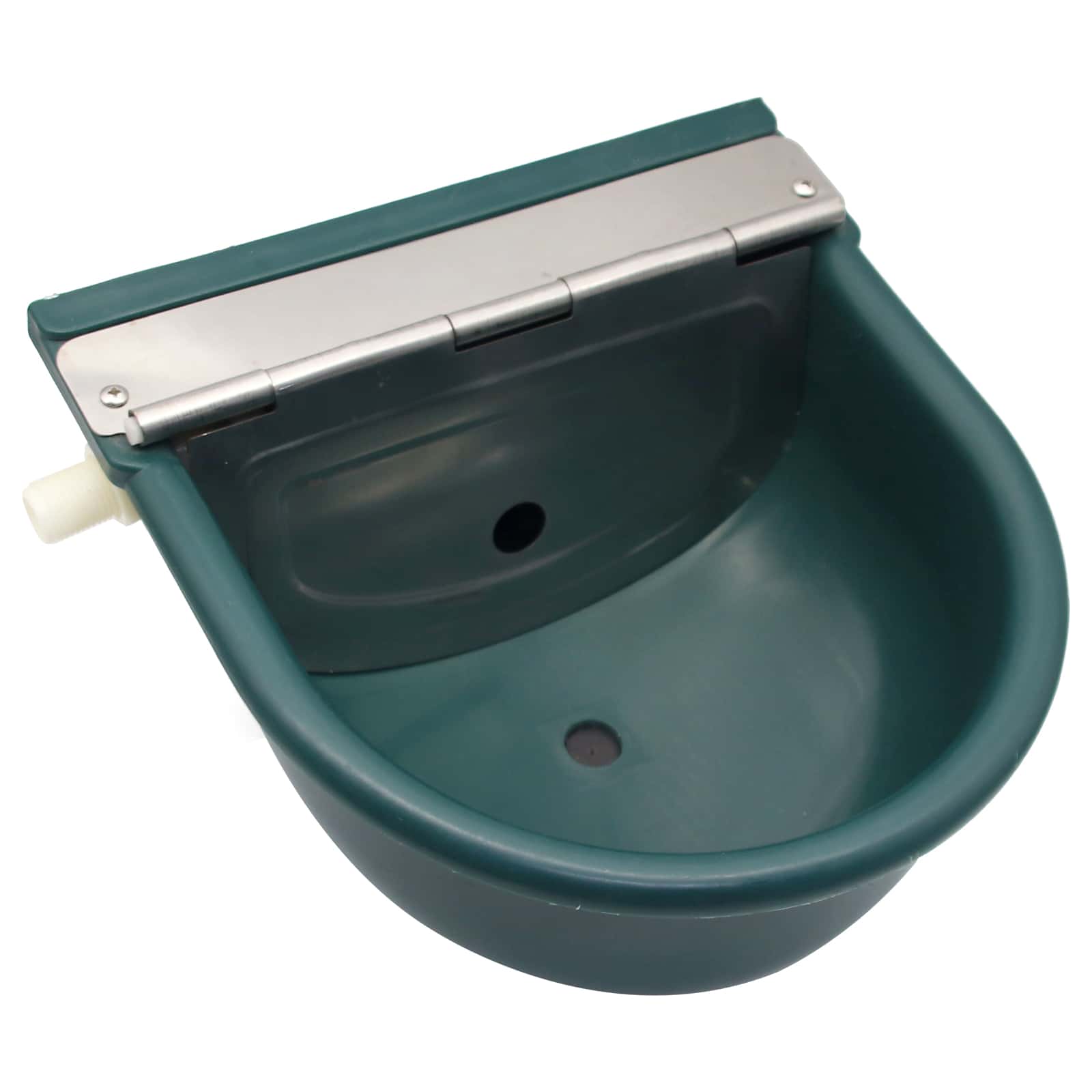 Automatic Goat Water Trough Bowl with Float Valve and Drain Hole, 4L ...