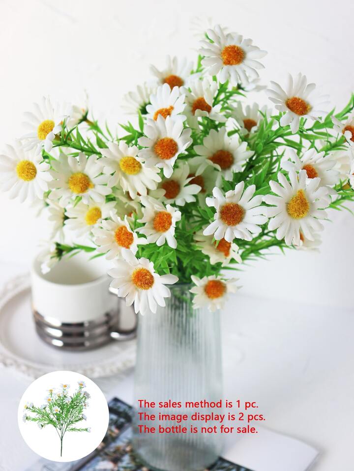 Single Daisy Flower With Stem