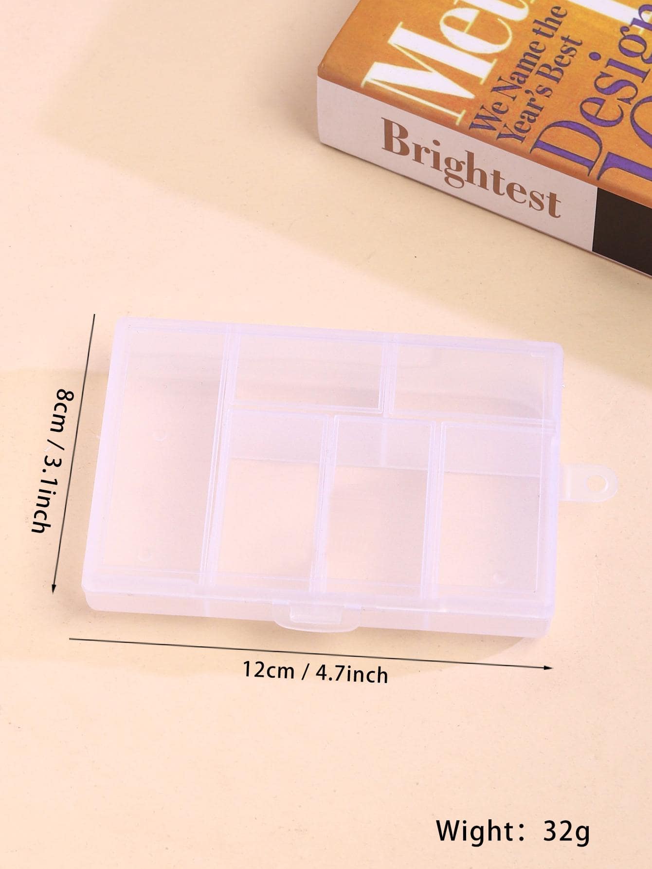 Transparent Multi-compartment Storage Box | SHEIN