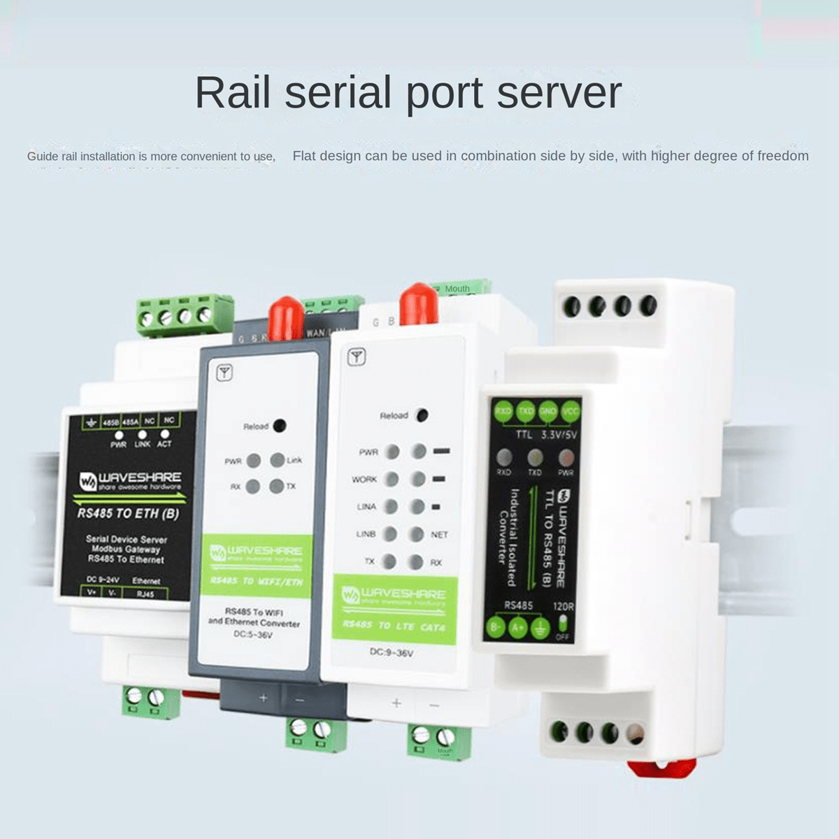 TTL to RS485 Electrical Isolated Serial Port Converter with Isolated ...