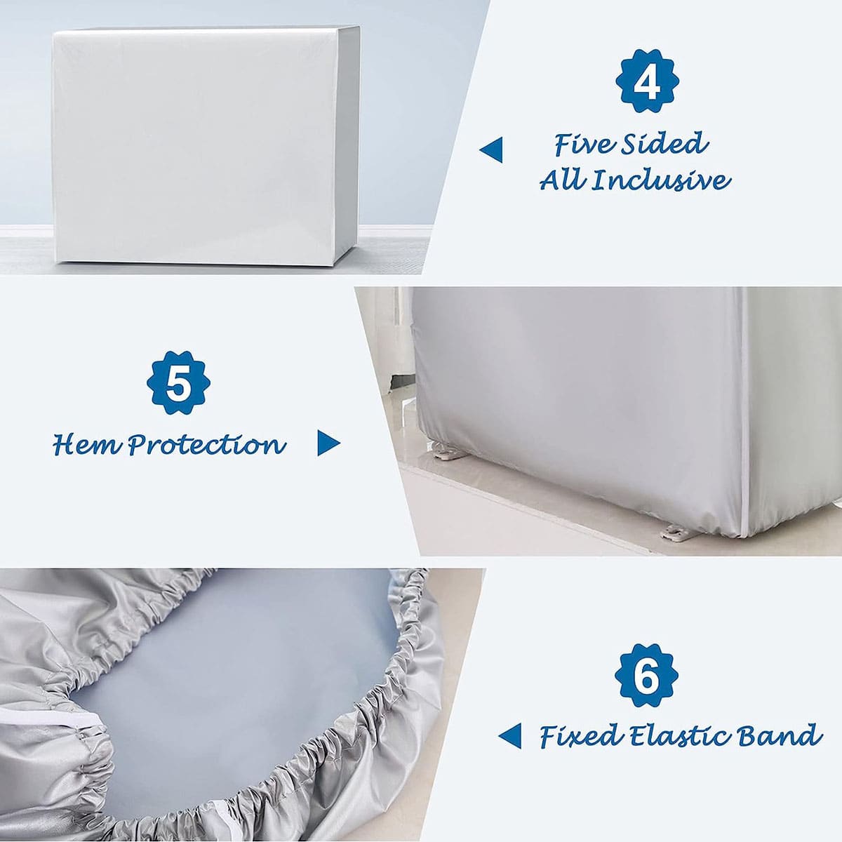 Air Conditioner Covers for Outside Units, Waterproof Mini Split Cover ...