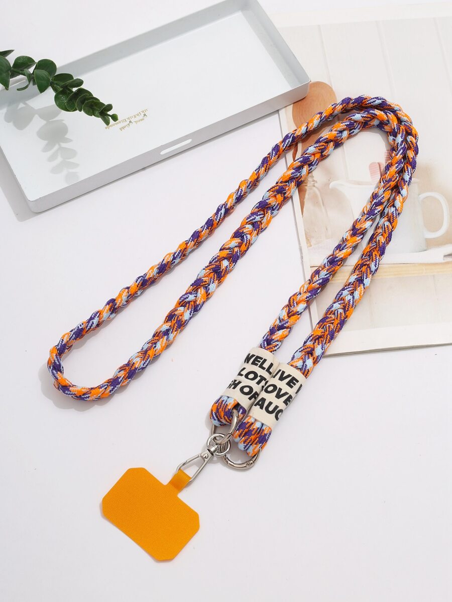 1pc Geometric Pattern Phone Lanyard | SHEIN USA
