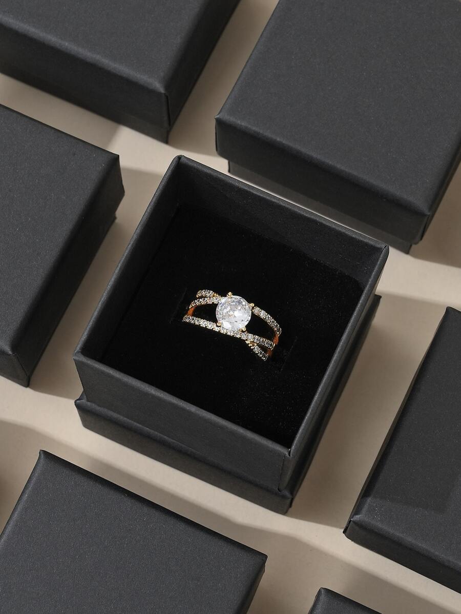 12pcs Economy Ring & Jewelry Boxes, Great For Holiday Parties And Gift ...