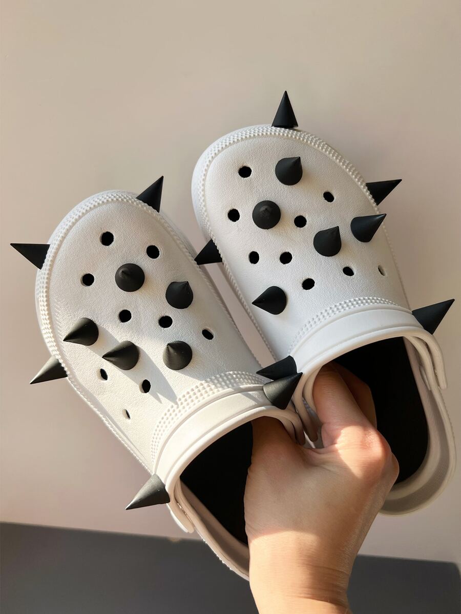 Pvc Punk Style Removable Shoe Decoration | SHEIN USA