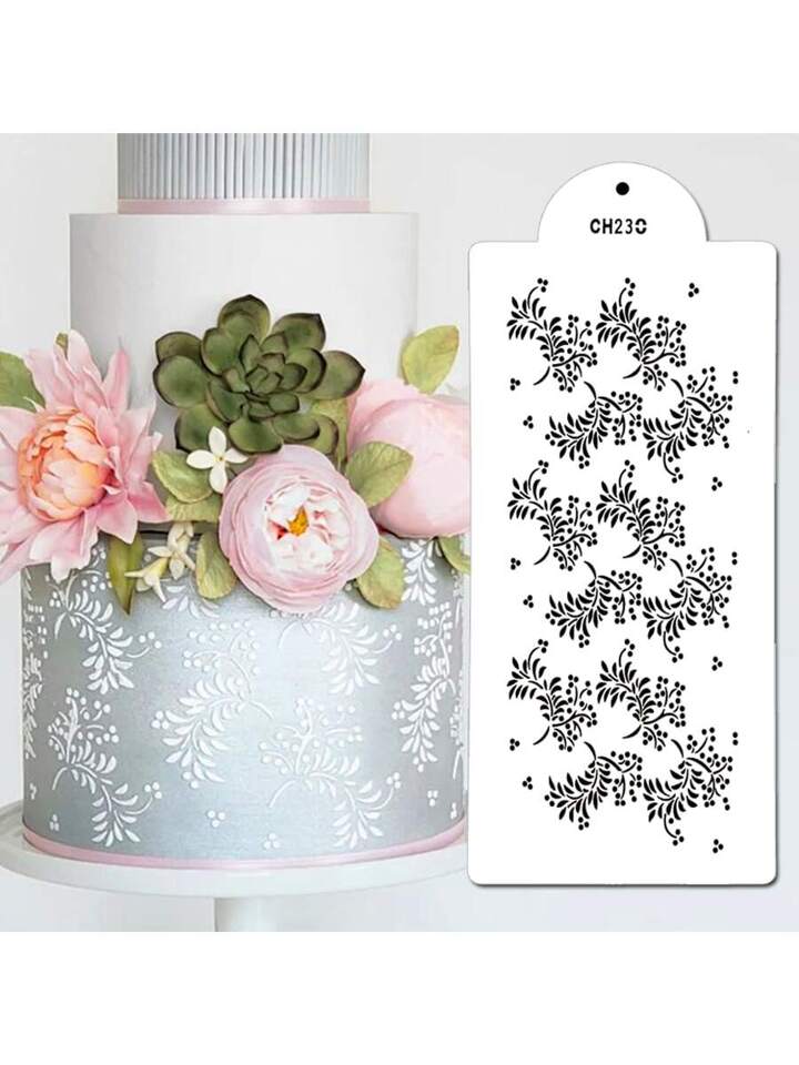 Square Wedding Cake Sketch Template