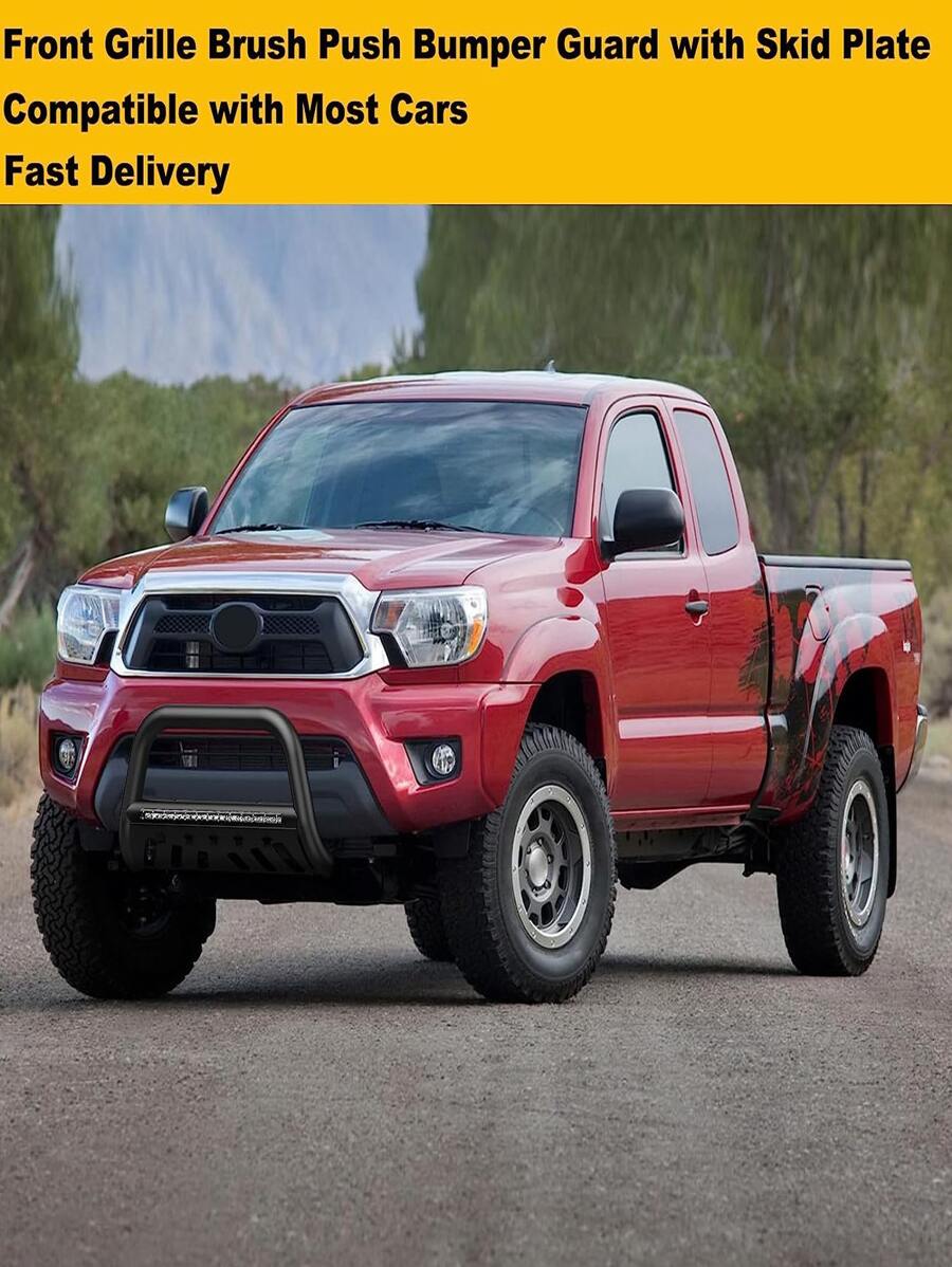 Bull Bar Compatible with Frontier 2005-2021 with LED Light Bull Bar ...