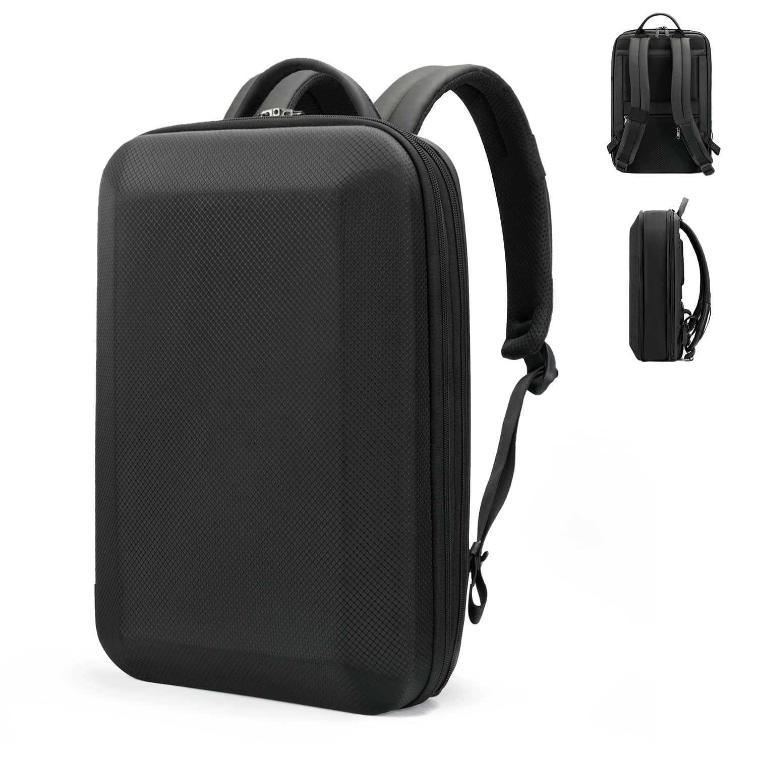 Hard Shell Laptop Backpack 15.6 Inch, Expandable Business Travel ...