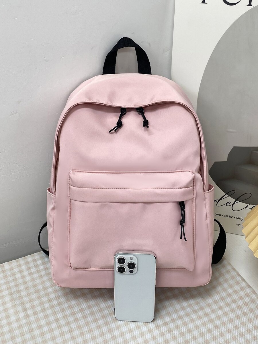 Waterproof,Lightweight Minimalist Pocket Front Backpack | SHEIN UK