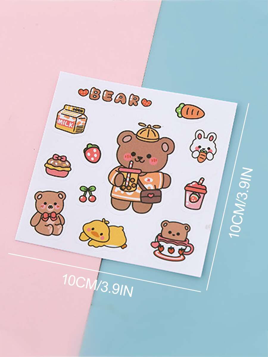 Cute Cartoon Stickers For Insulated Water Bottle, Creative Notebook ...