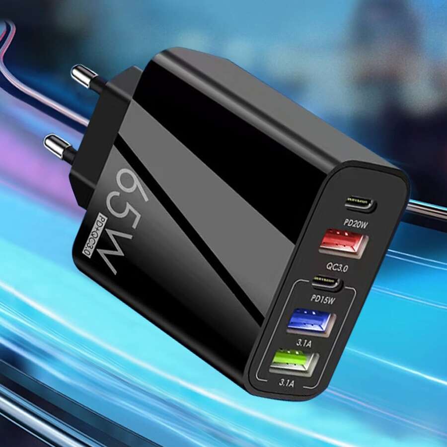 1pc 4 Port Fast Charging Head | SHEIN USA