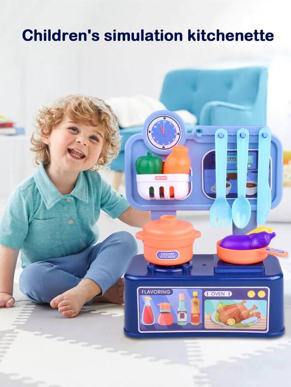 Barn Kök Matlagning Lek Uppsättningar Leksaker För Pojkar Tjejer ...