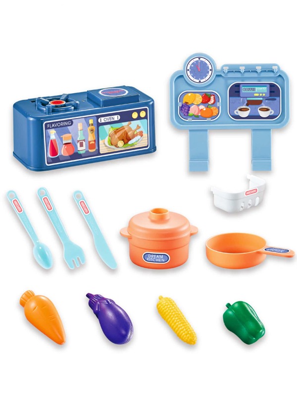 Barn Kök Matlagning Lek Uppsättningar Leksaker För Pojkar Tjejer ...