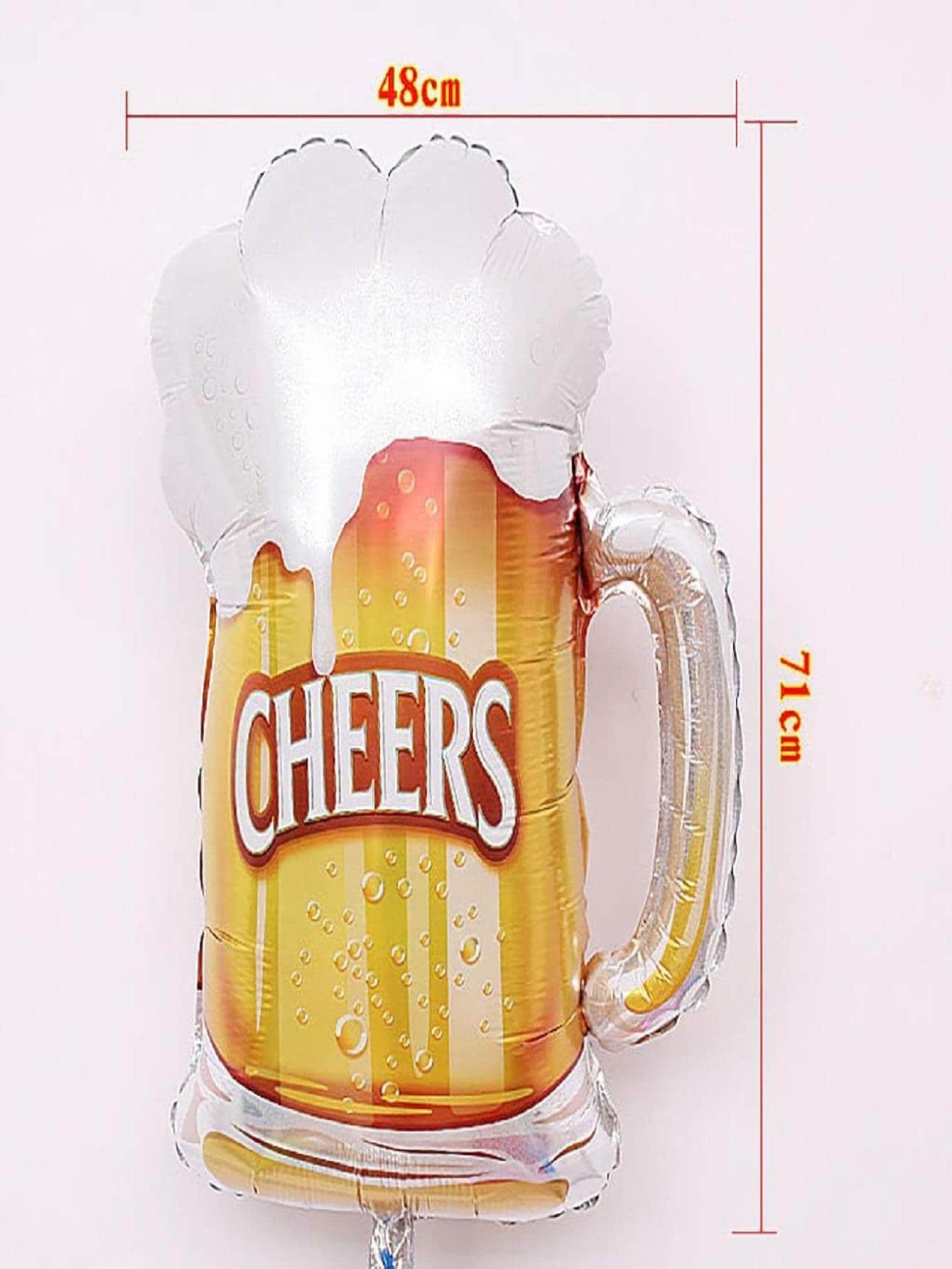 2pcs Beer Balloon Giant Foil Balloon Party Decoration Aged to ...
