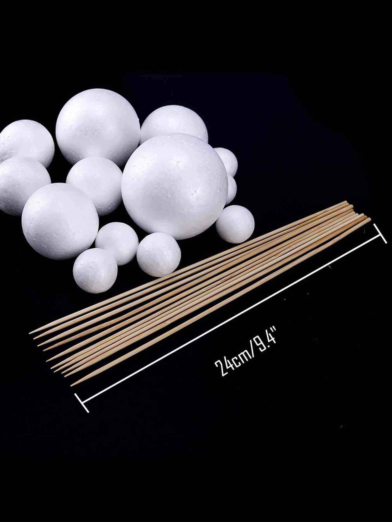Make Your Own Solar System Model with 14 Mixed Sized Polystyrene ...