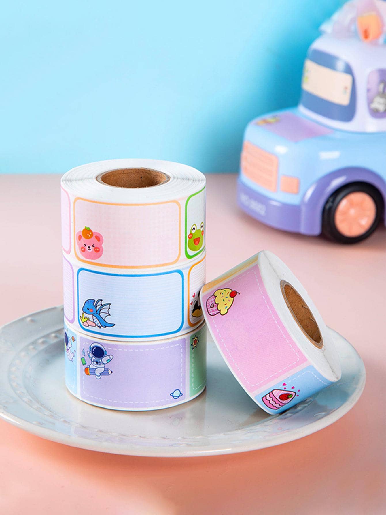 1 Roll 280pcsName Stickers Bottle Stickers Fridge Labels Stuff ...