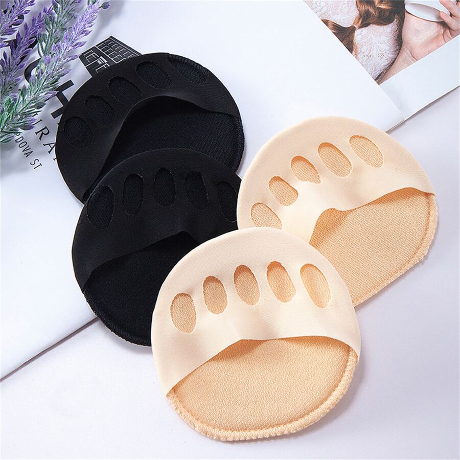 1pair Five Toes Forefoot Pads for Women High Heels Half Insoles ...
