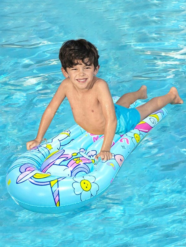 Children's Cartoon Inflatable Floating Board With Thick Double Airbag ...