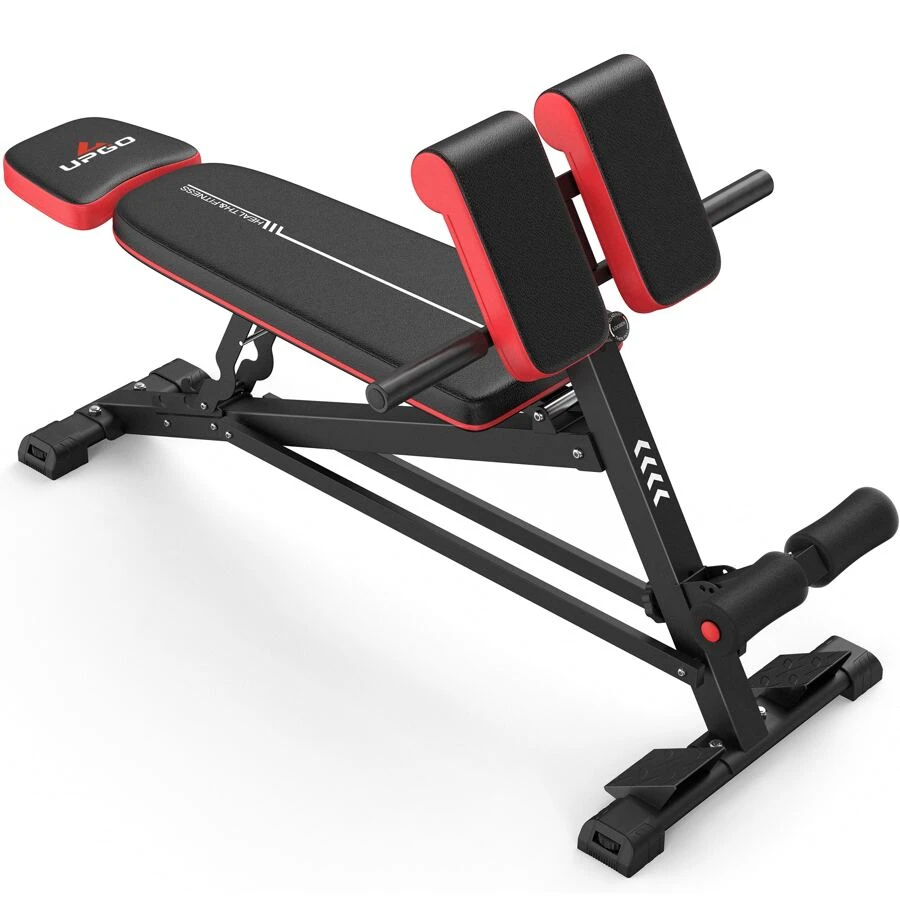 UPGO Adjustable Weight Bench, Multi-Functional Workout Bench for Full ...