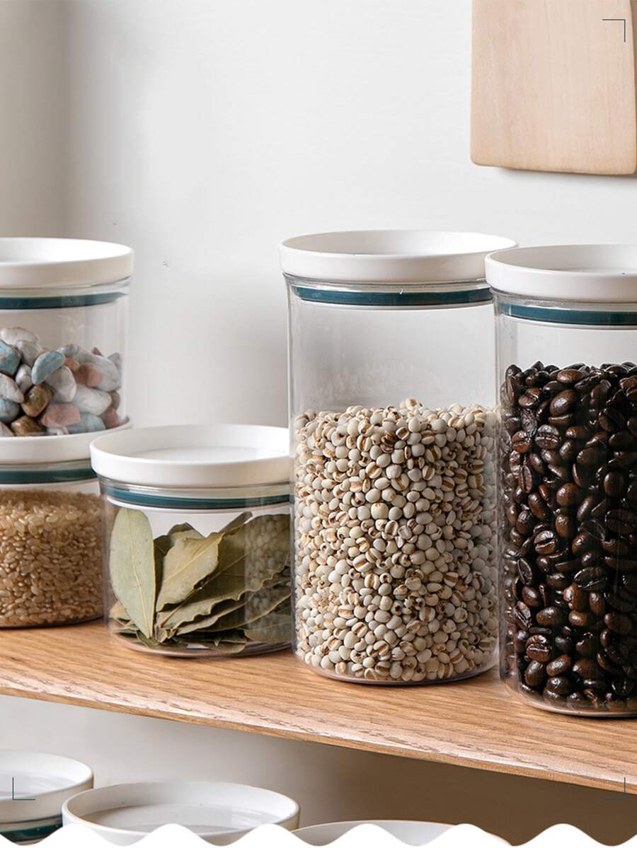 1pc Japanese-style Stackable Space Saving Storage Container For Grains ...