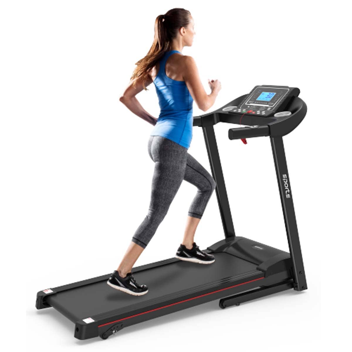 Fitshow App Home Foldable Treadmill With Incline, Folding Treadmill For ...