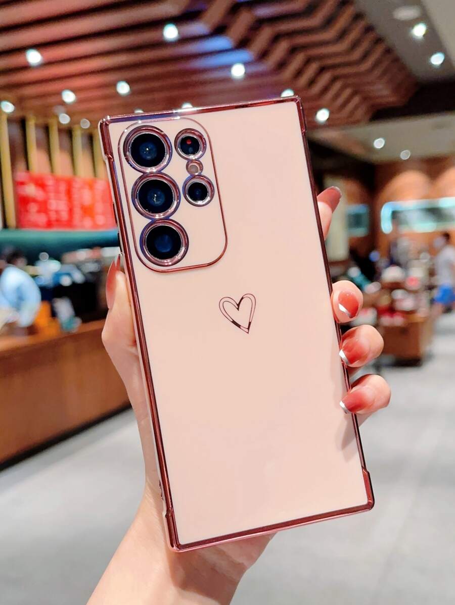 Heart Pattern Phone Case | SHEIN EUR