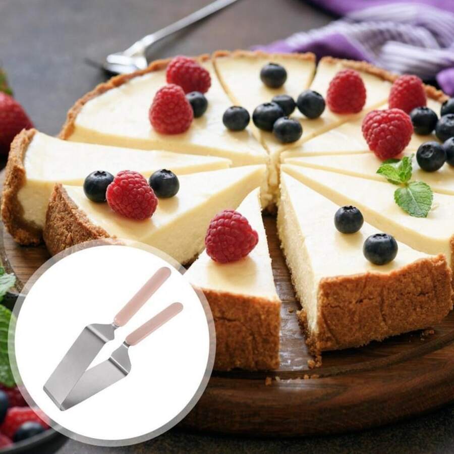 Slices Cake Equal Portion Cake Cutter Triangular Stainless Steel Cake ...