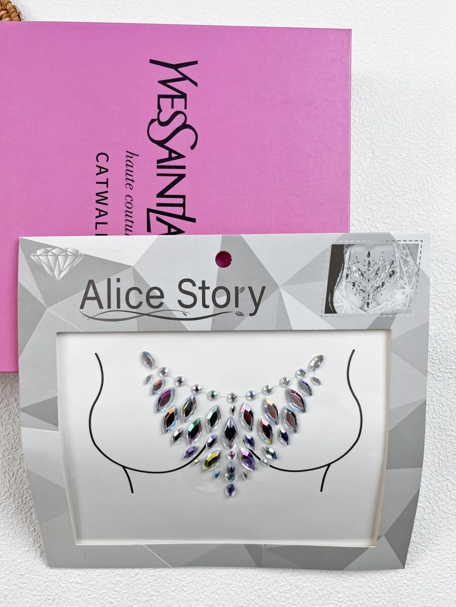 Carnival body stickers chest stickers face drill stickers acrylic drill ...